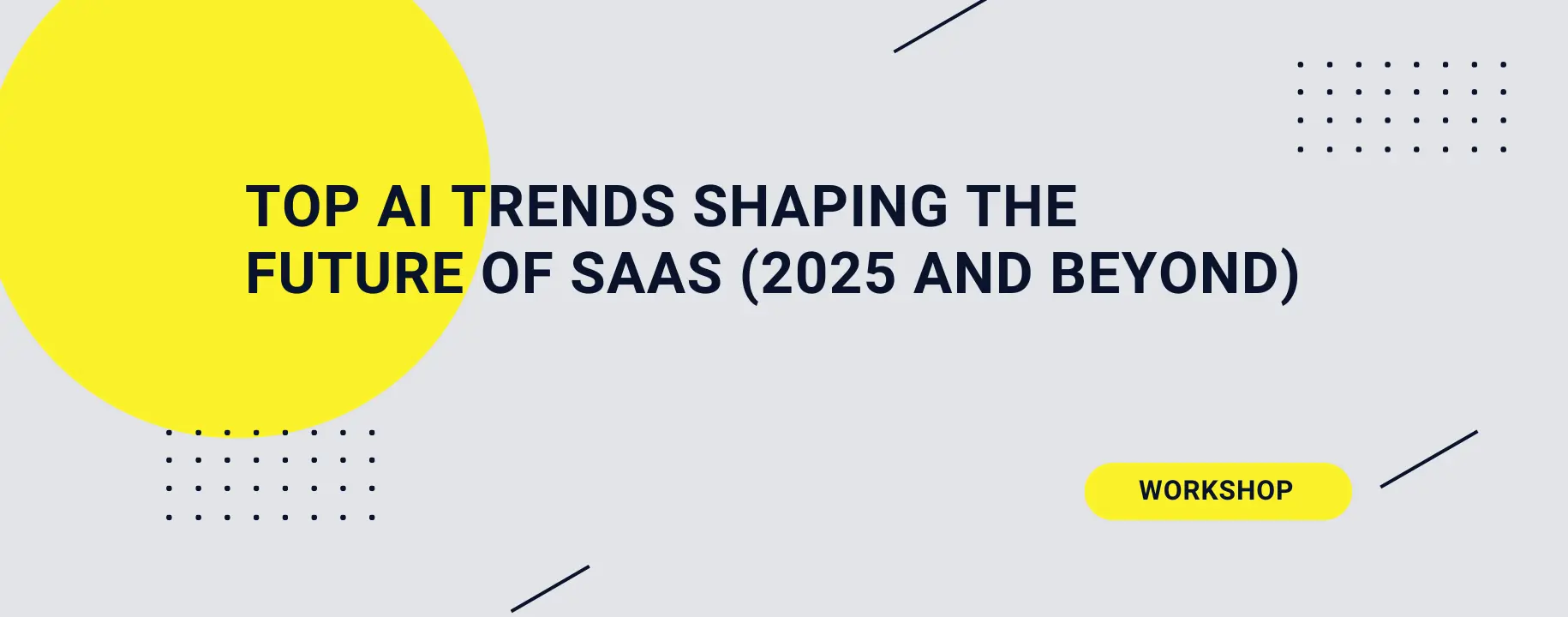 Top AI Trends Shaping the Future of SaaS in 2025 and Beyond
